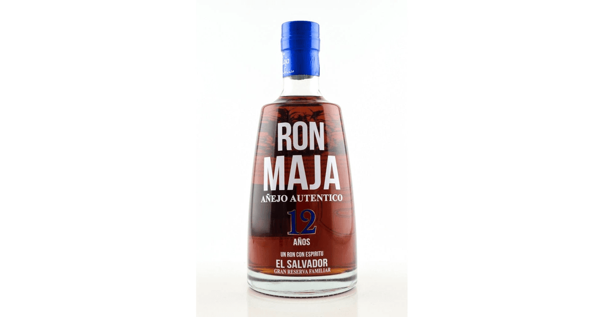 Ron Maja Añejo Autentico 12 Años Gran Reserva Familiar Rum 40% Vol. 0 ...
