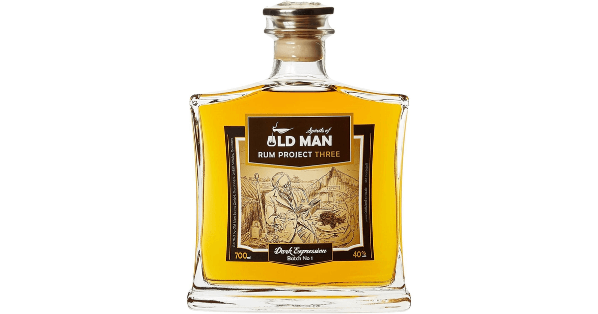 Old Man Rum Project Three Dark Expression 40% Vol. 0,7L | Winebuyers